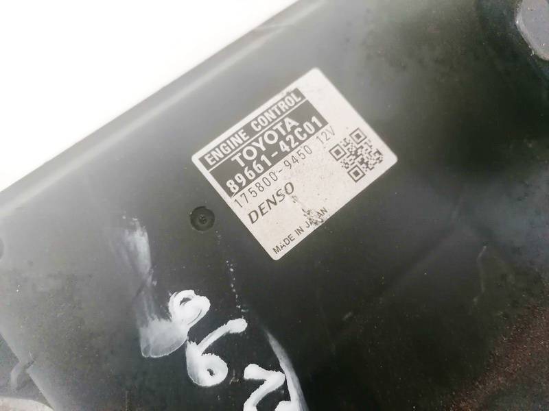 8966142C01 89661-42C01 175800-9450 ECU Engine Computer (Engine C ...