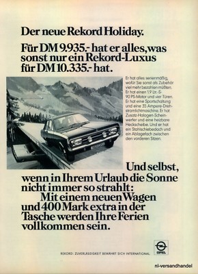 OPEL-REKORD-1,9-1971-Reklame-Werbung-genuine Advert-La publicité-nl ...