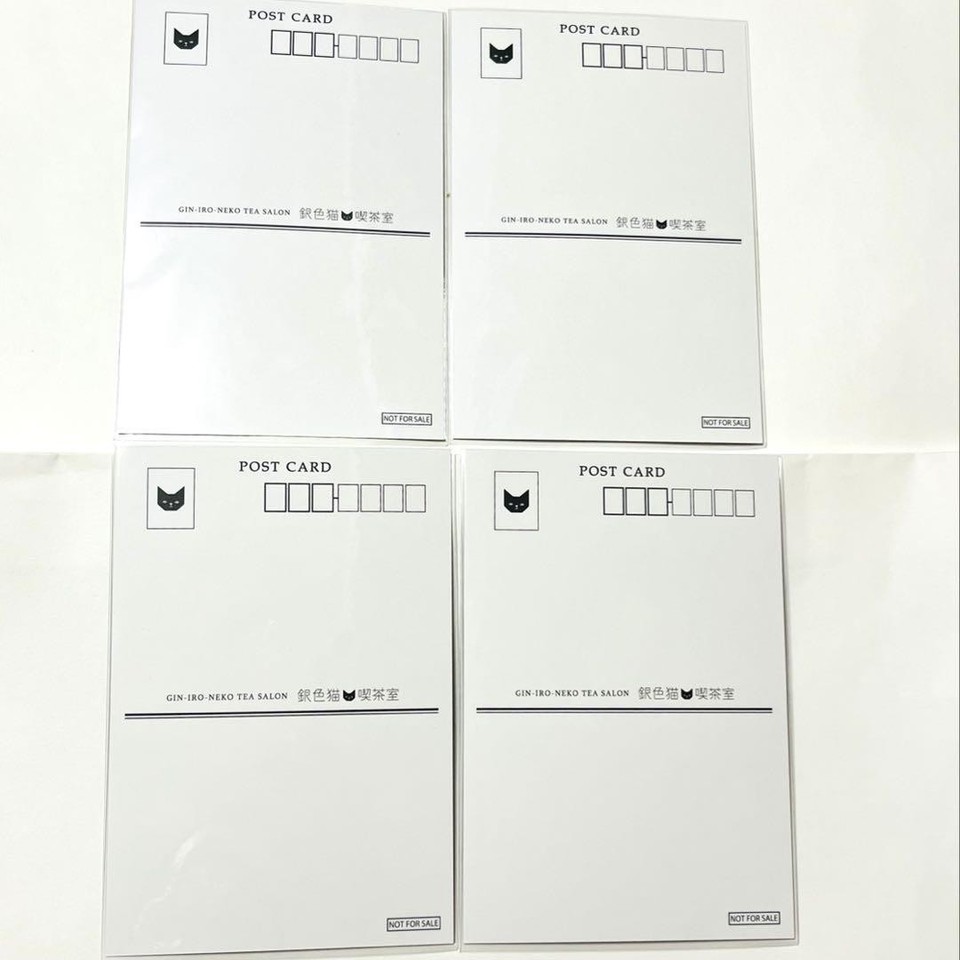 Death Note Silver Cat Cafe Bonus Post Set of 4 L Light Misa Ryuk | eBay