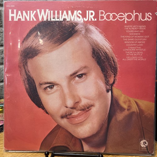 Hank Williams, Jr. - Bocephus (1975) LP MGM M3G 4988 VG++ | eBay