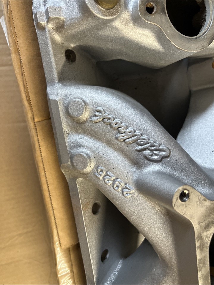Edelbrock 2925 Super Victor Small Block Chevy Intake Manifold | eBay