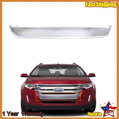 Front Lower Grille Bumper Moulding Chrome For 11-14 Ford Edge FO1087132 ...