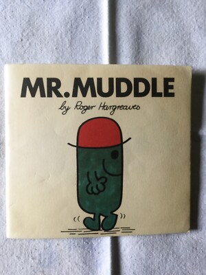 Mr. Muddle, by Roger Hargreaves, true 1st edition, 1976, MINT Thurman ...