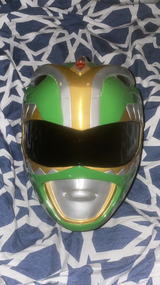 Power Rangers Cosplay Helmet Green Ranger Bat In The Sun | eBay