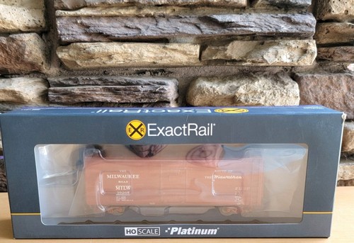Exactrail HO Scale Platinum Series The Milwaukee Road 19265 Boxcar ...