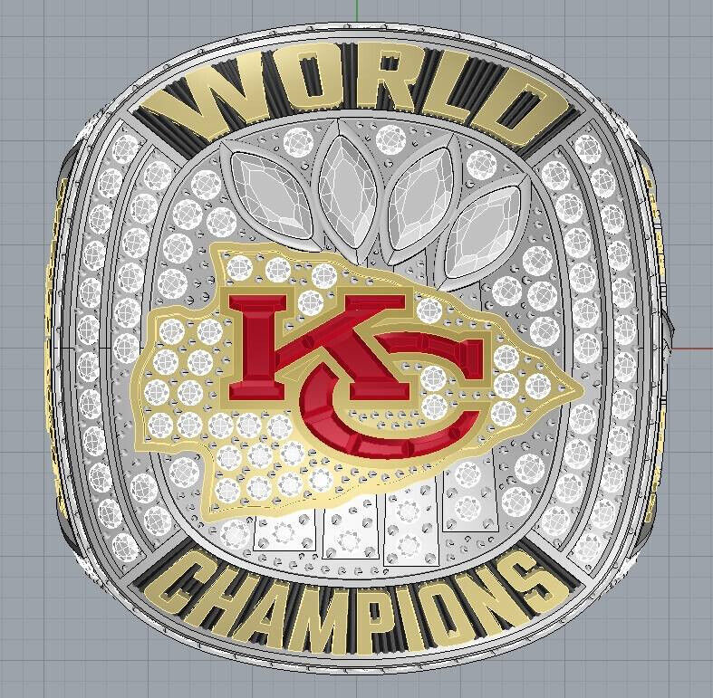 KC Chiefs 2024 Super Bowl Ring Patrick Mahomes US Distributor | eBay
