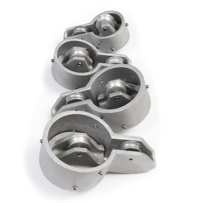 Flagpole Truck Aluminum Internal Pulley Stationary 2 2.5 3 3.5" USA ...