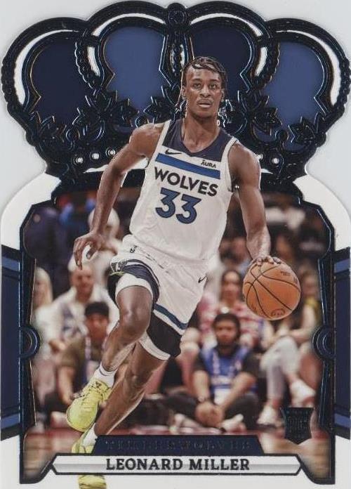 2023-24 Panini Crown Royale - Leonard Miller #96 (RC) for sale online ...