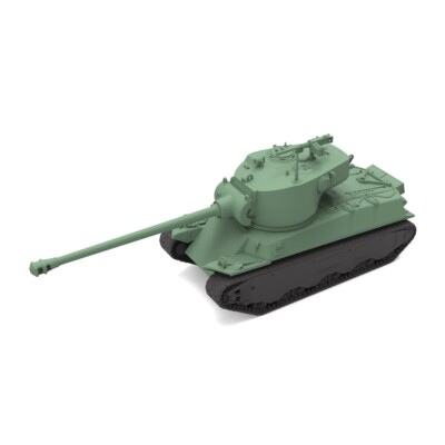 Model Kits 1/200 Military Model Kit US M6A2E1 Heavy Tank | eBay