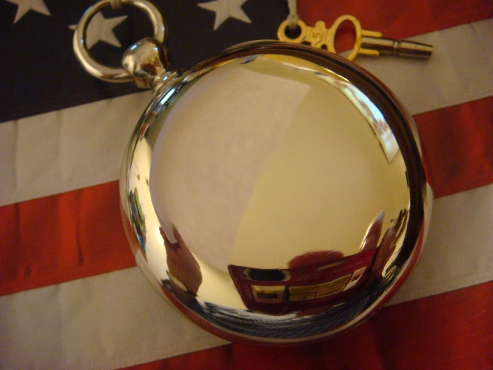 FINE RUNNING 151 YEAR OLD GENTS 18 SIZE ILLINOIS KEY WIND POCKET WATCH ...