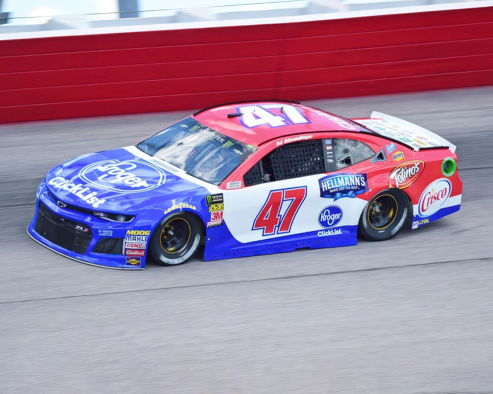 AJ Allmendinger NASCAR 2018 Darlington Throwback 8"X10" Glossy Photo ...