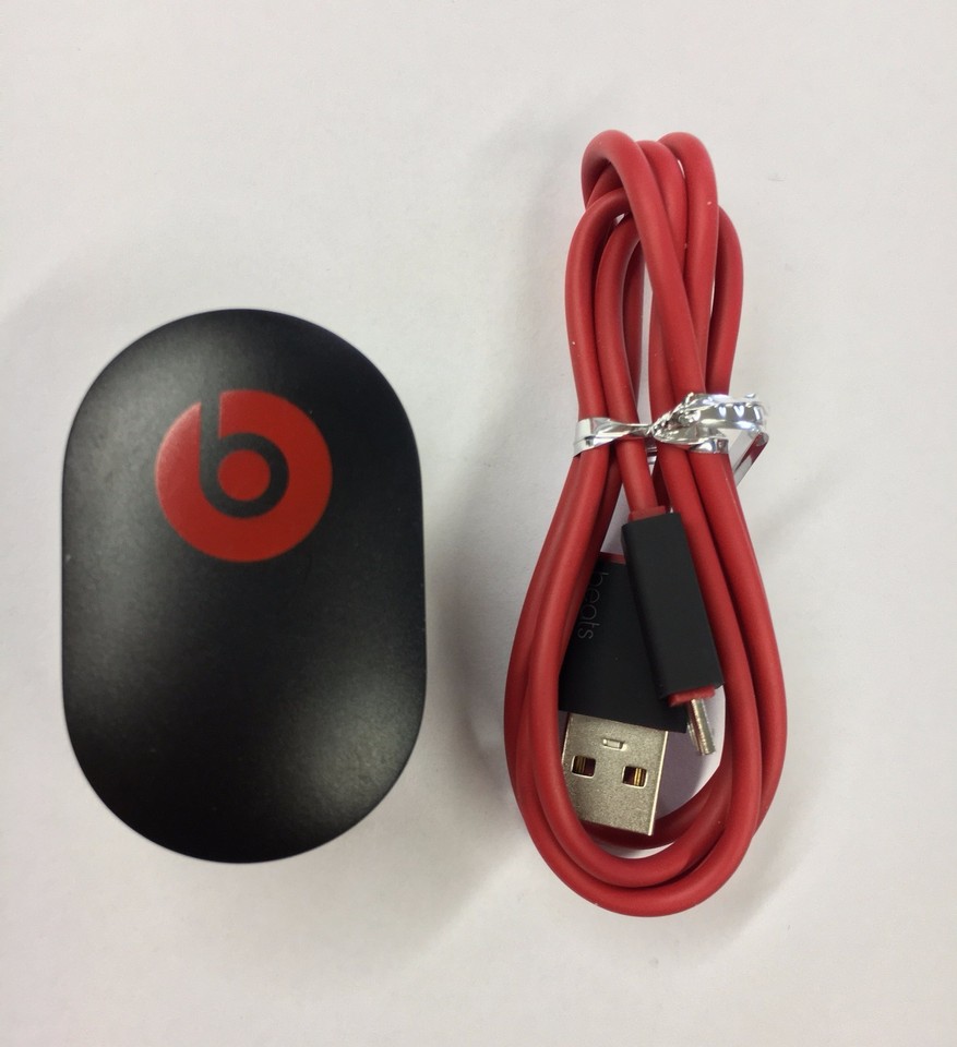 Genuine Beats Micro USB Charger Charge Cable Chargers - Red | eBay