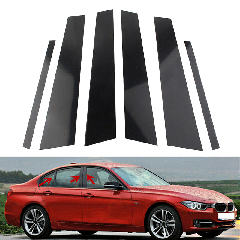Glossy Black Window Door Pillar Post Trim Fits For BMW 3 Series G20/G21 ...