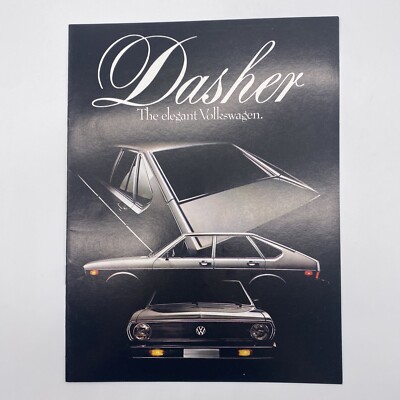 Original 1977 Volkswagen VW Dasher Sales Brochure | eBay