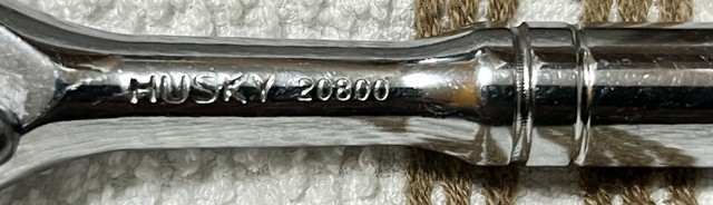 Husky 1/4" Drive Quick Release Ratchet 20800 45t for sale online | eBay