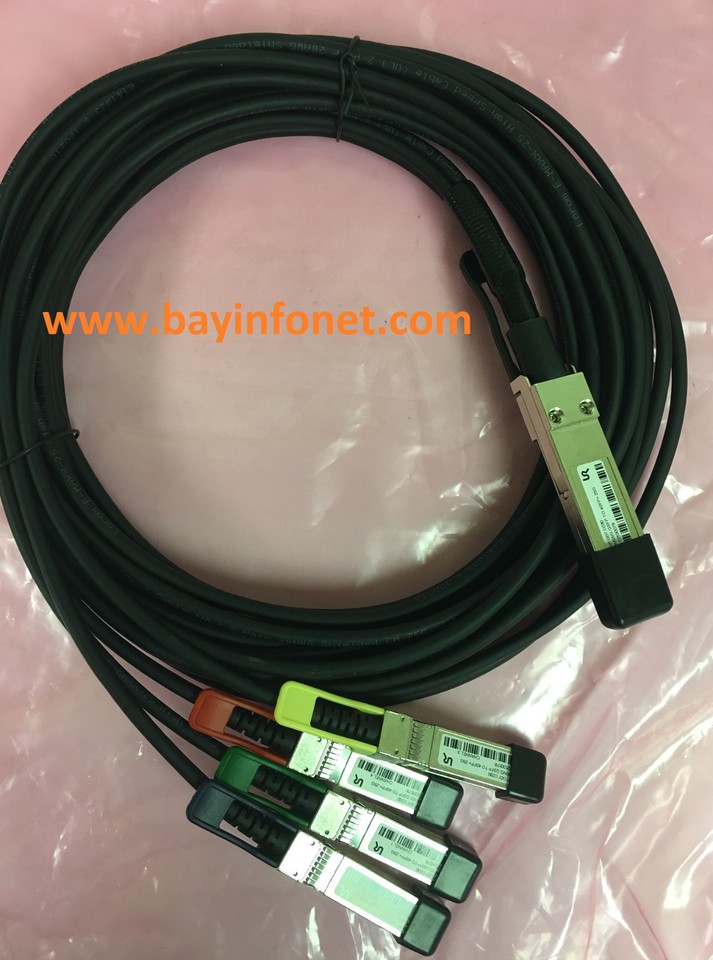 CAB-Q-4S-100G-3M 100GBASE QSFP to 4xSFP25G Passive Copper Splitter ...