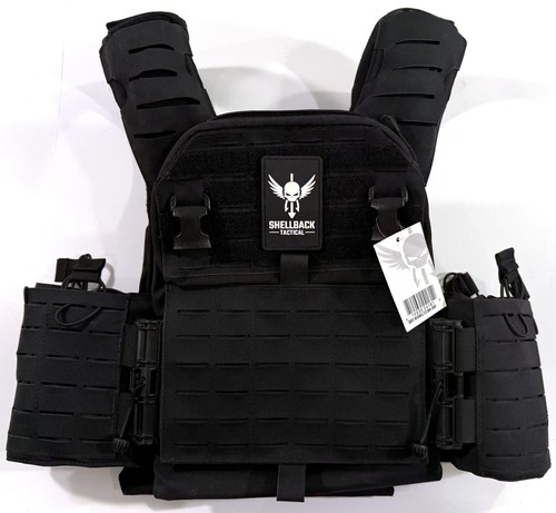 SMALL / MEDIUM SHELLBACK TACTICAL BANSHEE ELITE 3.0 PLATE CARRIER BLACK ...