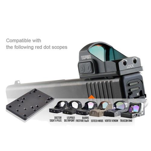 Red Dot Sight RMR SRO Vortex Doctor Mount Plate for Glock 17 19 26 ...