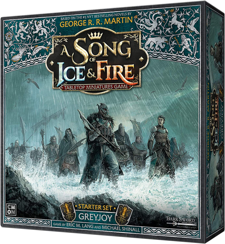 A Song of Ice and Fire Tabletop Miniatures Game House Greyjoy Starter Set - Rule 7445028511535 ...
