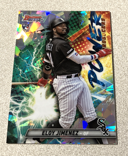 2019 Bowman's Best Power Producers RC Atomic Refractor #PP-EJ Eloy ...
