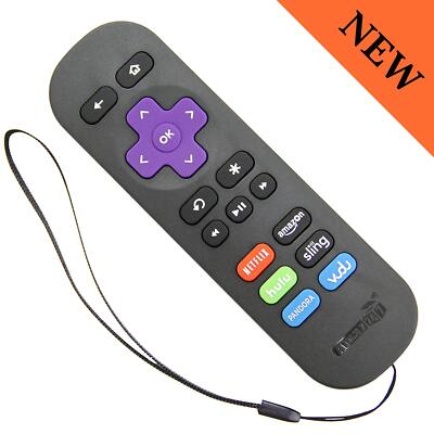 Remote compatible with (fits) All ROKU Player ( box shape of Roku) 1,2 ...