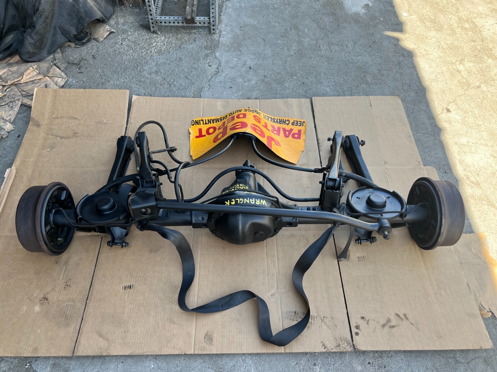 1997 2006 JEEP WRANGLER TJ REAR DIFFERENTIAL DANA 35 3.73 GEAR RATIO ...