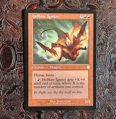 MTG | Hellkite Igniter (117) | The Brothers' War | Retro Rare NM-M | eBay