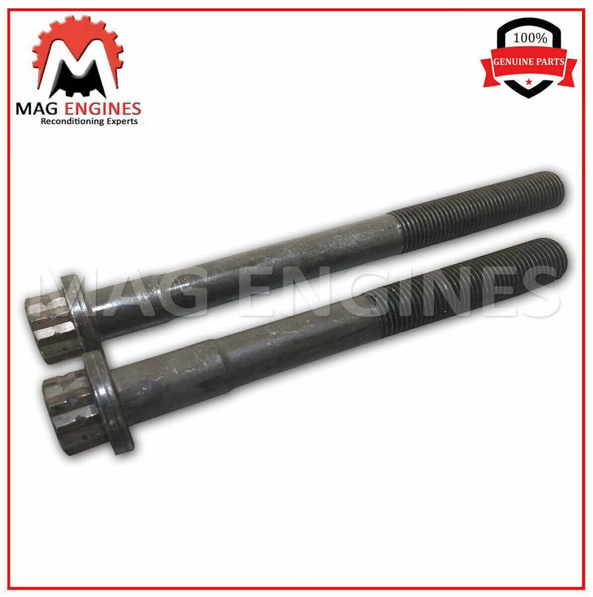 90910-02080 90910-02081 GENUINE OEM HEAD BOLT SET TOYOTA 2L 2LT 2LTE 3L ...