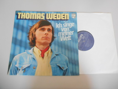 LP Schlager Thomas Weden - Ich singe von meiner Welt (12 Song) PHILIPS ...