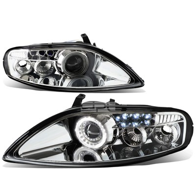 Fit 1992-2000 Lexus Sc300/Sc400 Chrome Housing Projector Headlights w ...