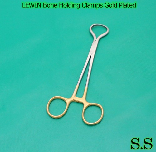 LEWIN Bone Holding Clamps Gold Plated Orthopedic Instruments | eBay