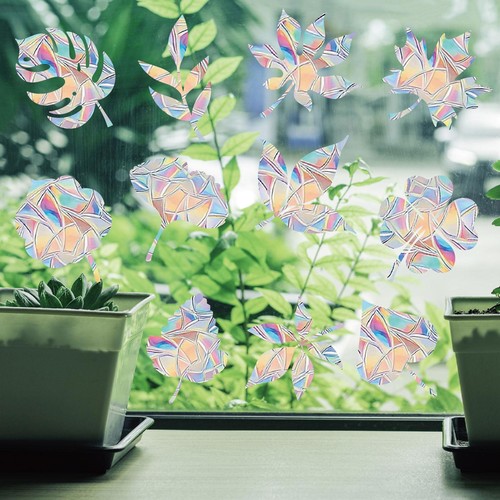 NEW Rainbow Prism Window Stickers Suncatcher Sticker Glass Stickers ...