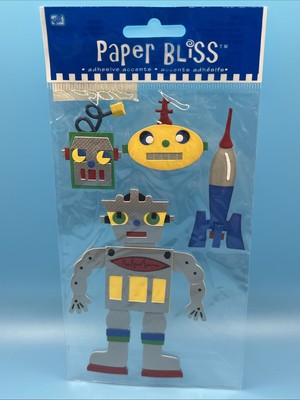 ROBOTS Robot Bots Toy Toys Paper Bliss Sticker - NEW/ Sealed | eBay