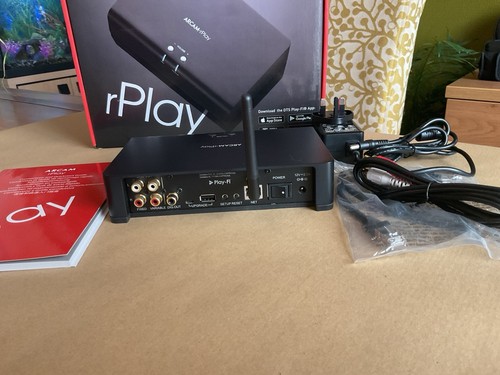 ARCAM rPlay Wireless Music Receiver - Black- Compatible with DTS Play ...