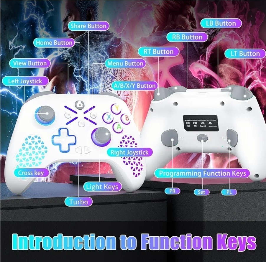 Wireless Mineral Camo Controller for Xbox One Series X/S PC Gaming ...