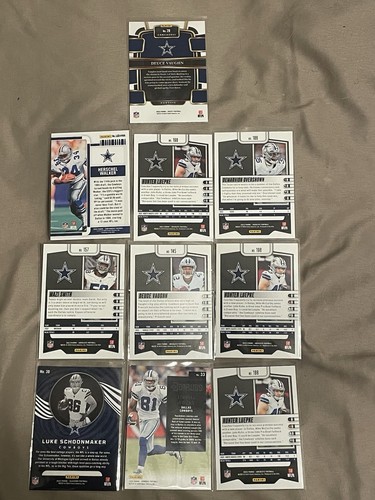 10 Card Nfl Dallas Cowboys Lot ( 8 Rookie Cards And 2 Legends) | eBay