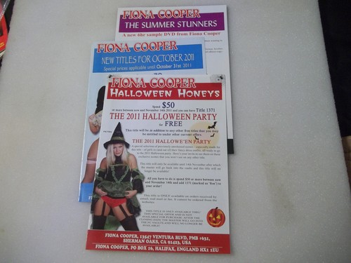 3 FIIONA COOPER SPECIAL MONTHY SALE Folder/ Magazine ,2011 | eBay