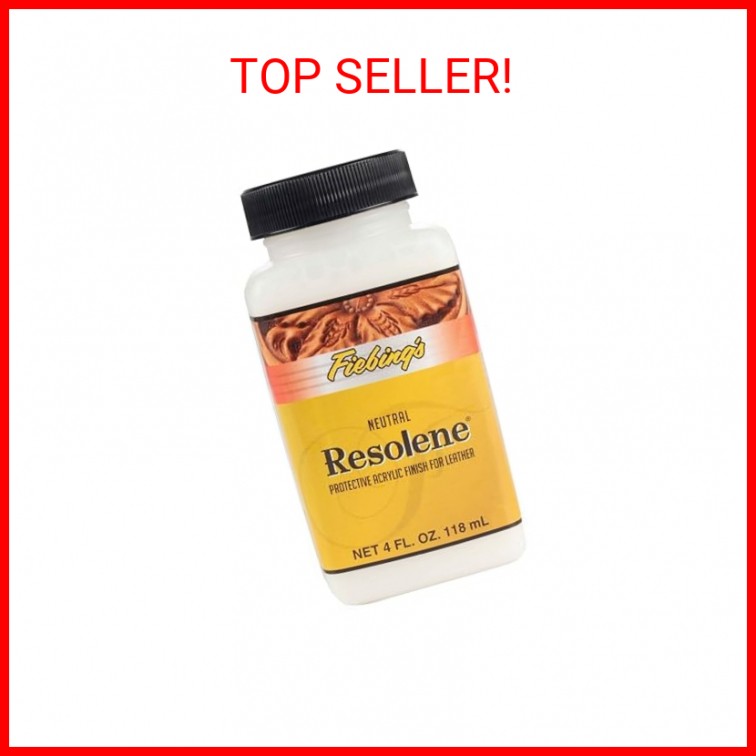 Fiebing's Acrylic Resolene (4oz, Neutral) - Protective Acrylic Leather ...