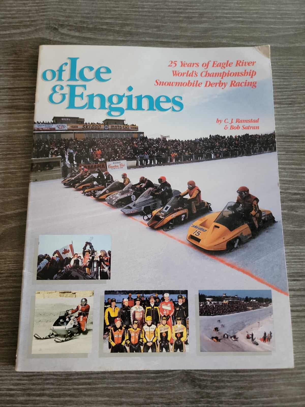 Of Ice & Engines Vintage Snowmobile First Eddition 1987 | eBay