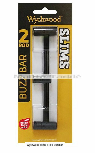 NEW 2 x Wychwood Slims Buzz Bars 2 Rod Goalpost Carp Bobbin Pod Rest ...