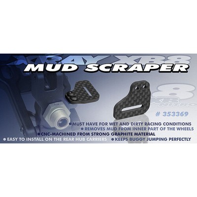 XRAY MUD SCRAPER - GRAPHITE - SET - XY353369 | eBay