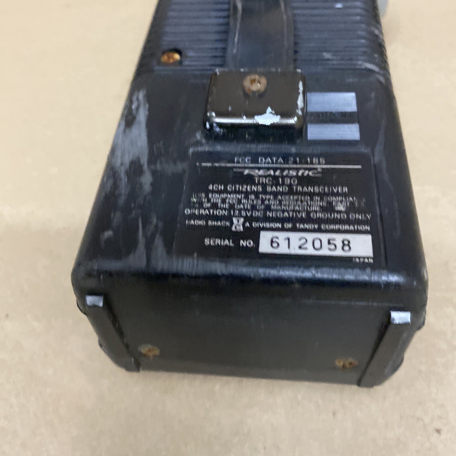 Realistic TRC-190 4 Channel CB Walkie Talkie Transceiver | eBay