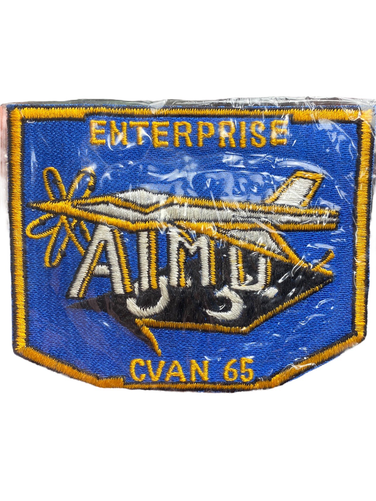 US Navy USS Enterprise CVAN-65 A.I.M.O. Nuclear Propulsion Insignia ...
