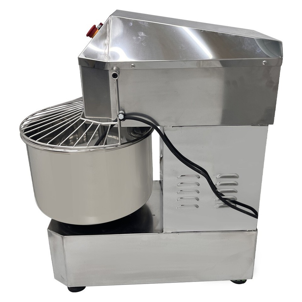20L Commercial Pizza Dough Mixer 110V 1.5HP Powered Food Mixer 2 Action ...