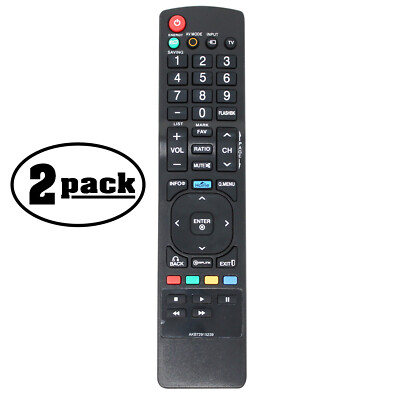 2-Pack Replacement Remote Control for LG 47LB5900, 42LK520, 60LB5900 ...