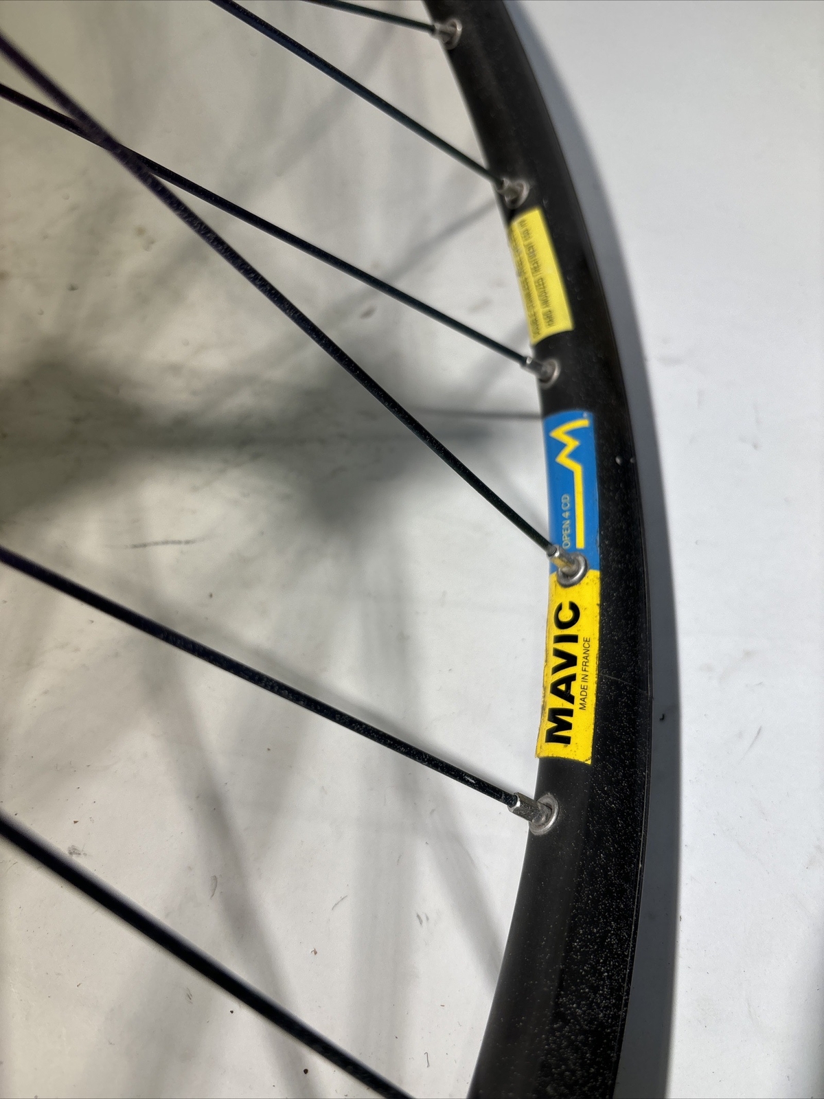Rare! DT Swiss/Hugi Oil Slick Wheelset, 700c, Mavic Open 4 CD Rims Hugi ...