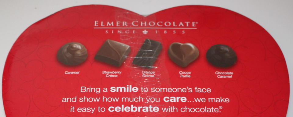 Elmer Chocolate 5 Flavor and 20 Pieces of Assorted Chocolates 8 oz - BB ...