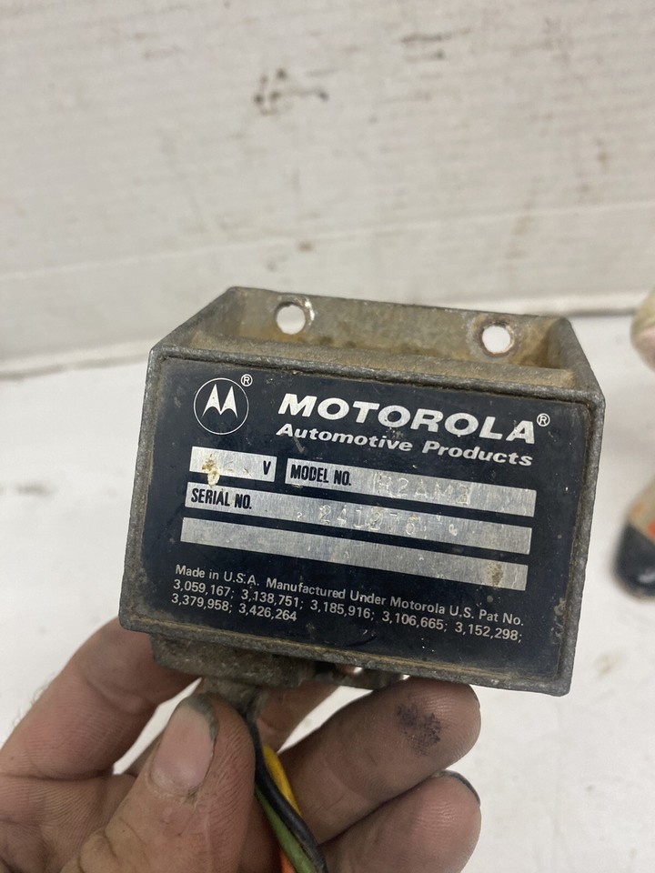 1967-1968 MOTOROLA AMC VOLTAGE REGULATOR JAVELIN AMX REBEL AMERICAN ...
