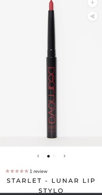 Pear Nova Lunar Lip Stylo Liner In STARLET Red .45g Full Size | eBay