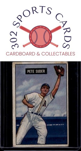 1951 Bowman #154 Pete Suder | eBay